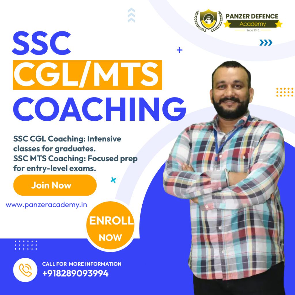 SSC MTS Coaching - Panzer Academy